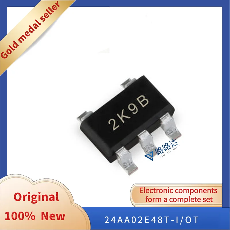 24AA02E48T-I/OT SOR-23-5 Brand new Original genuine product Integrated ...