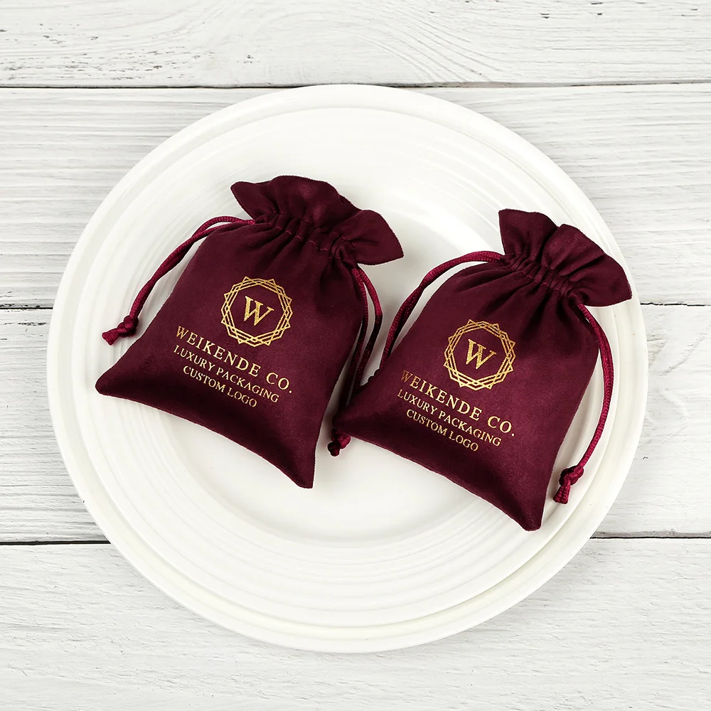 100Pcs-Customized-Logo-Jewelry-Packaging-Bag-7x9-10x15-15x20cm-Velvet ...