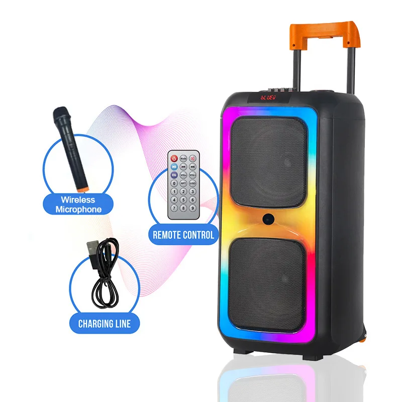 NDR-1097 Professional Wireless Trolley Speakers Bluetooth - OTC.LK