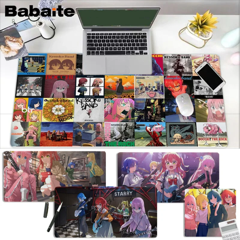 Bocchi-the-Rock-Mousepad-girl-pad-Keyboards-Mat-Rubber-Gaming-mousepad ...