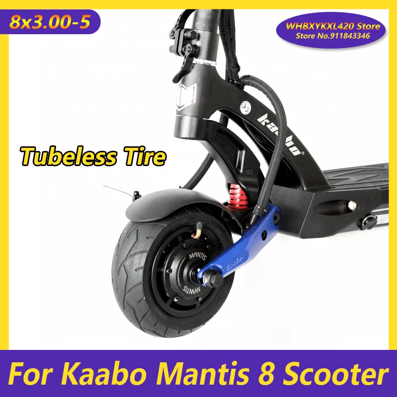 Original 8x3.0 Vacuum Tire for Kaabo Mantis 8 Electric Scooter Front ...