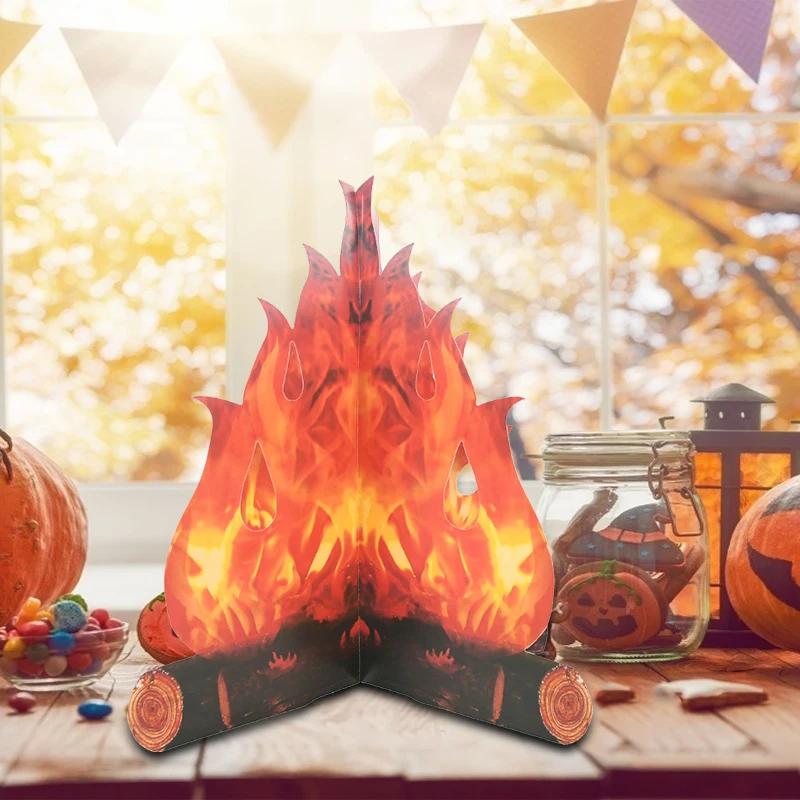 Fire And Ice Themed Centerpieces