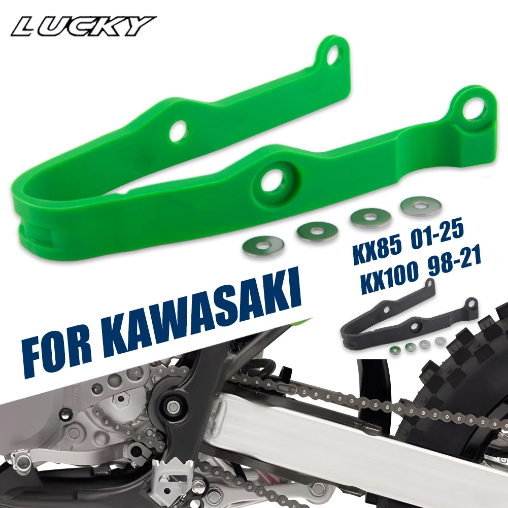 Motorcycle Swingarm Guide Chain Slider Protection For Kawasaki KX85 ...