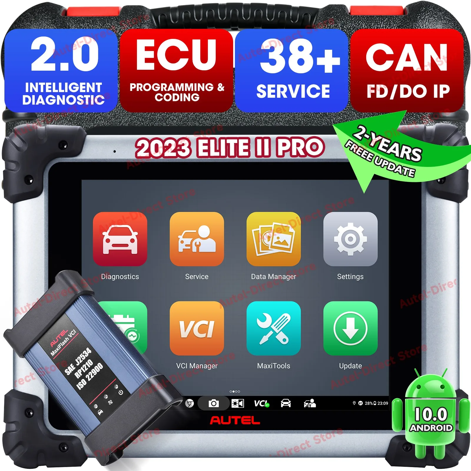 Autel-MaxiSys-Elite-II-PRO-Auto-Diagnostic-Tool-ECU-Programming-Coding ...