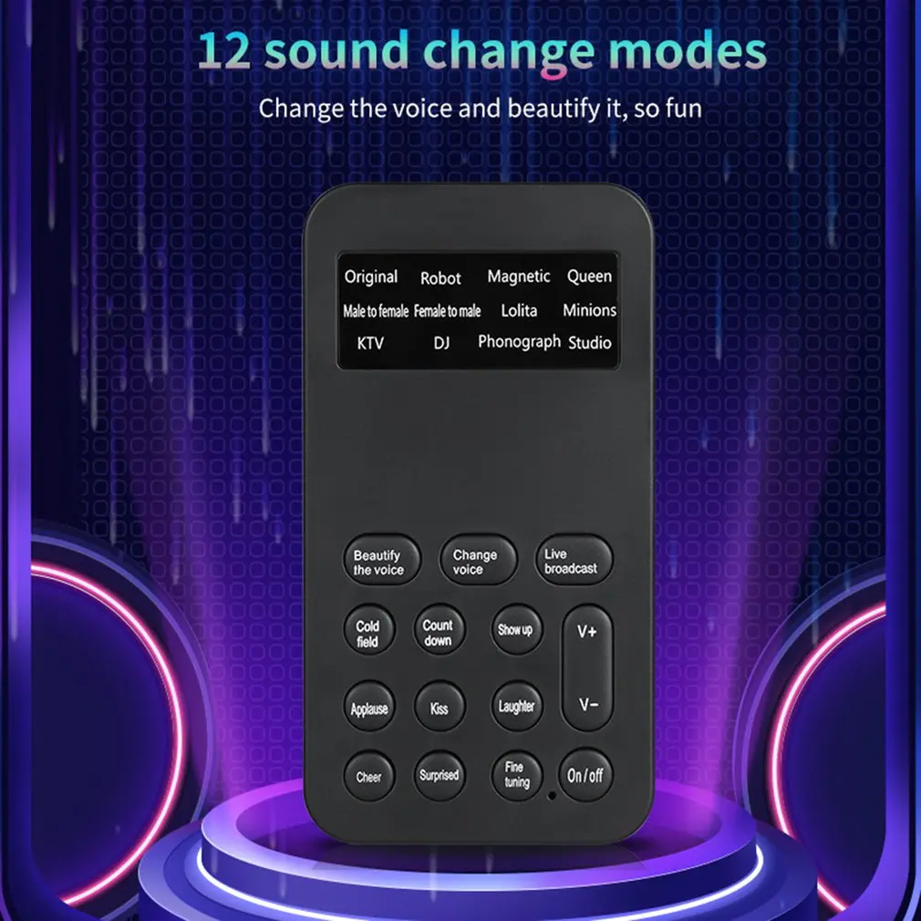 New-Voice-Changer-Mini-Portable-8-Voice-Changing-Modulator-with ...
