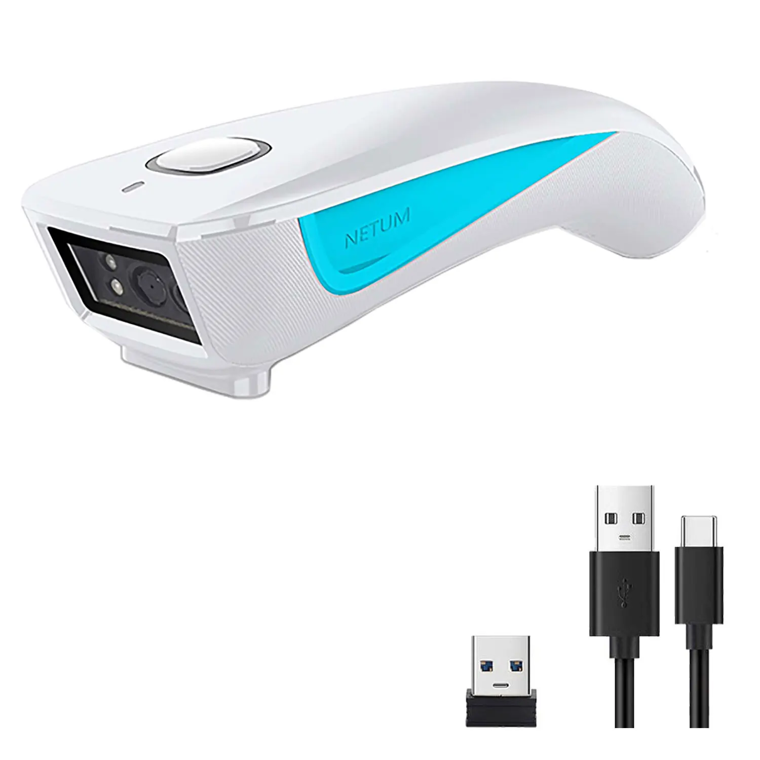 NETUM-C850-Bluetooth-QR-2D-Barcode-Scanner-C830-Laser-sem-fio-1D-USB ...
