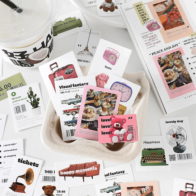 40-pcs-lot-Kawaii-Stickers-aesthetic-Stick-Labels-Stick-Labels-Diy ...