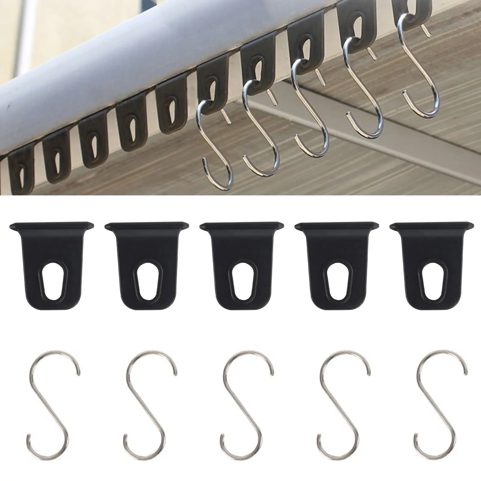 RV Awning Hooks Hanging Clothes Party Light Holder RV Motorhome S ...