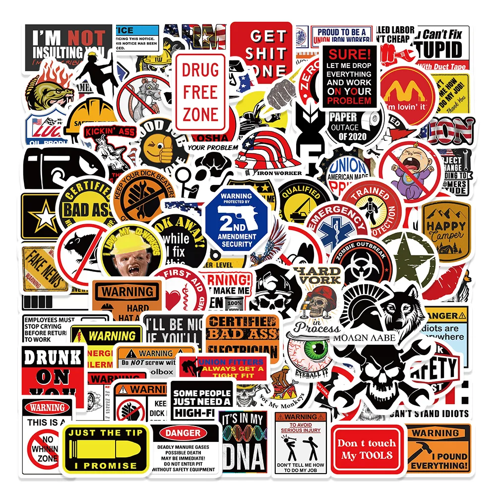 Hard Hat Stickers Electrician
