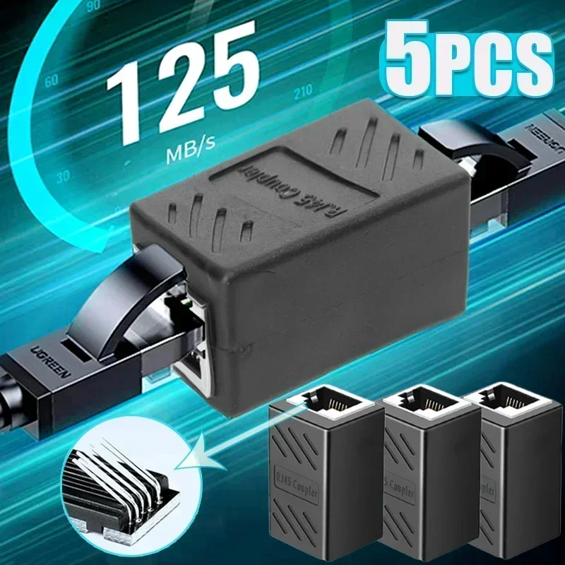 5-1pcs-RJ45-Connector-Ethernet-Adapter-Inline-LAN-Plugs-Extension-Cable ...