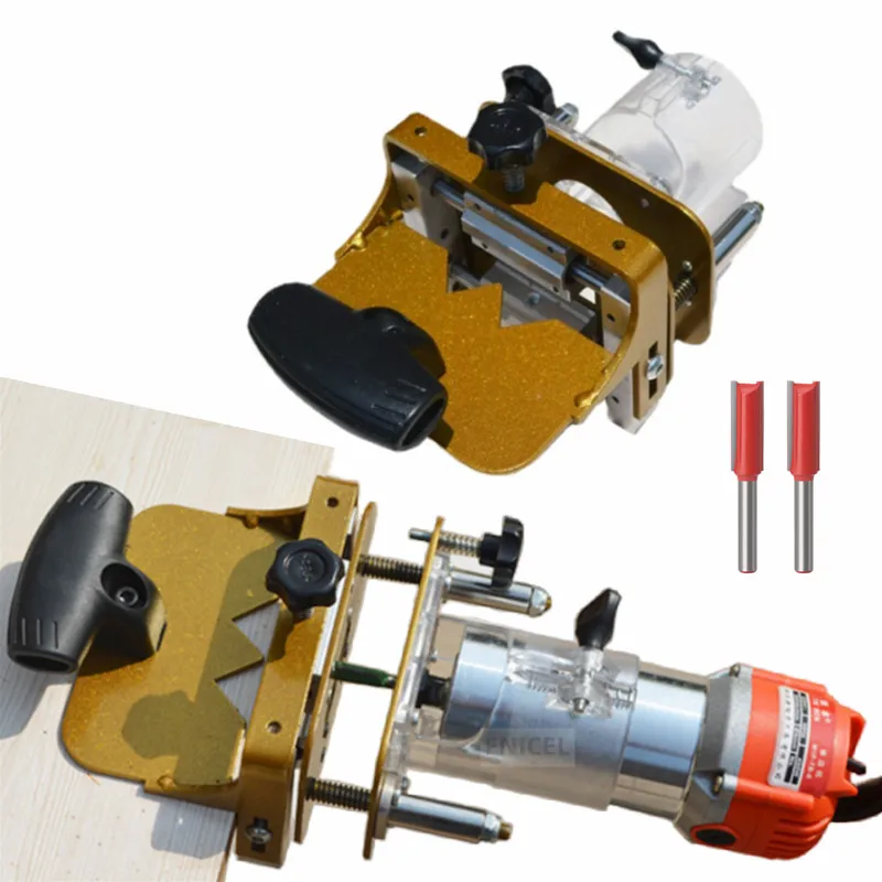 Mortise-Jig-for-65mm-Wood-Trimmers-2-In-1-Invisible-Slotting-Bracket ...