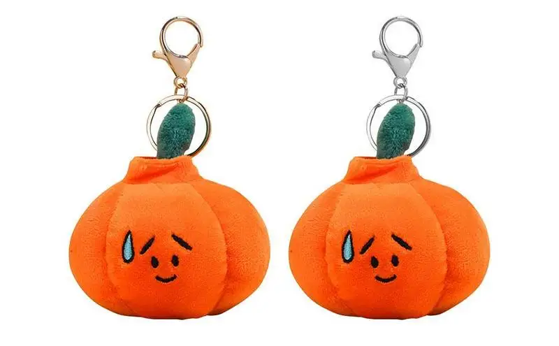 Pumpkin Plush Multi Color Pumpkin Plush Sweating Expression Pumpkin ...