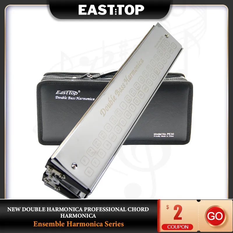 EASTTOP-PE30-Double-Bass-Ensemble-Harmonica-For-Professional ...
