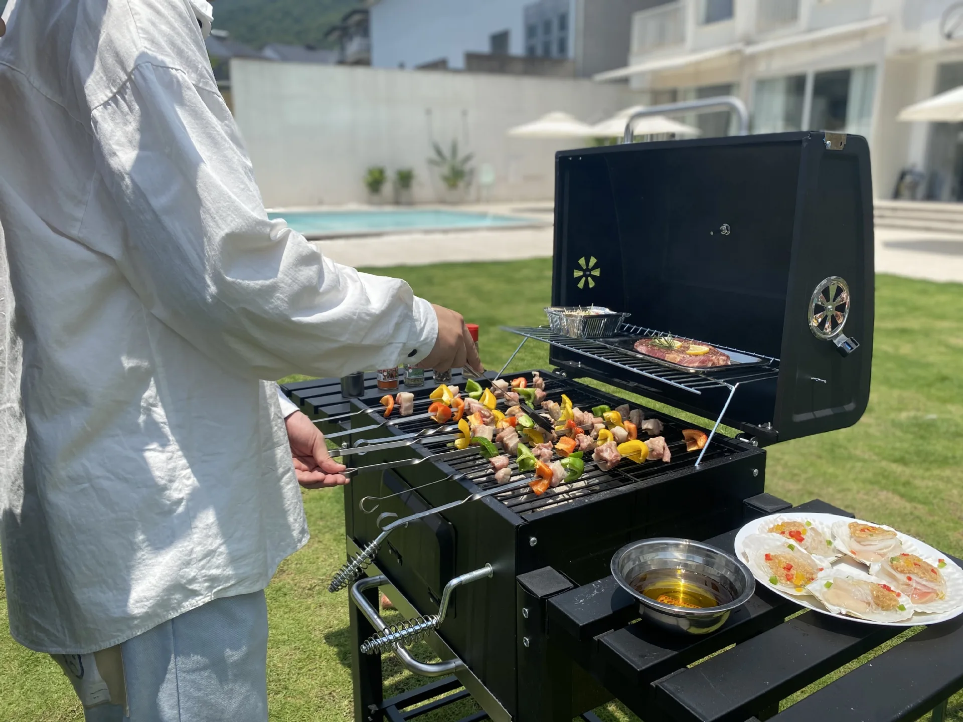 Quality-Portable-Simple-Installation-Oil-Barrel-Stove-Bbq-Courtyard ...