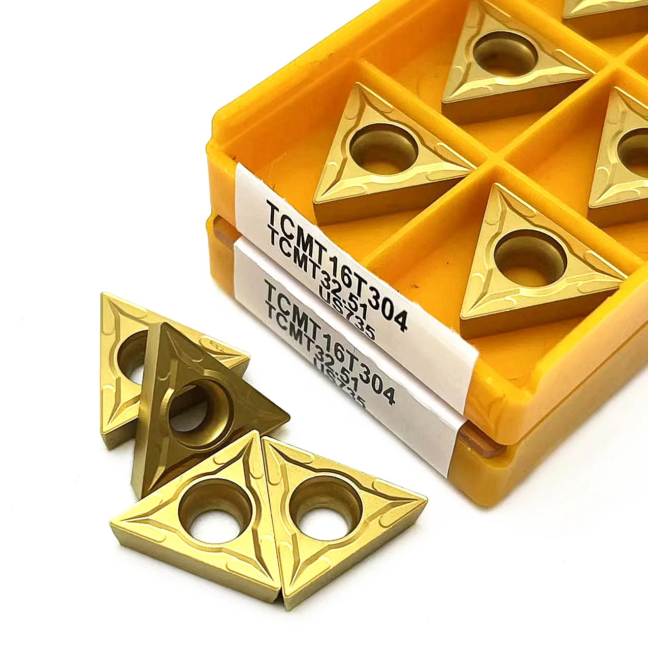 TCMT16T304-TCMT16T308-VP15TF-UE6020-Carbide-Blade-Metal-Turning-Tools ...