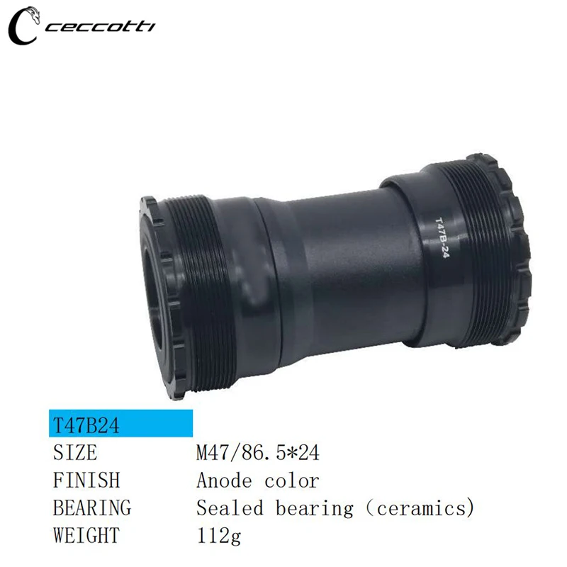 T47 Bottom bracket 86.5mm Adapter and 68mm adapter PF30 pressfull BB ...