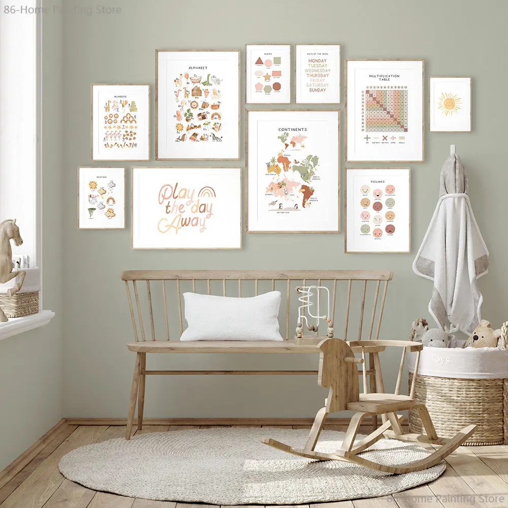 Preschool Classroom Wall Displays