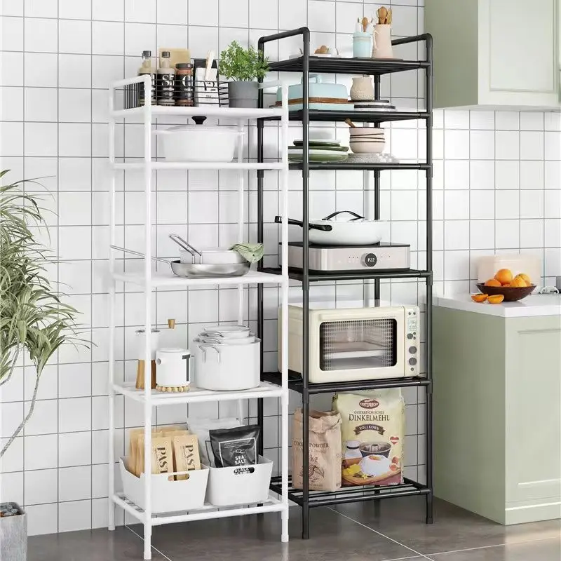 Kitchen-Storage-Rack-Floor-Stand-Multi-layer-Household-Microwave-Stove ...