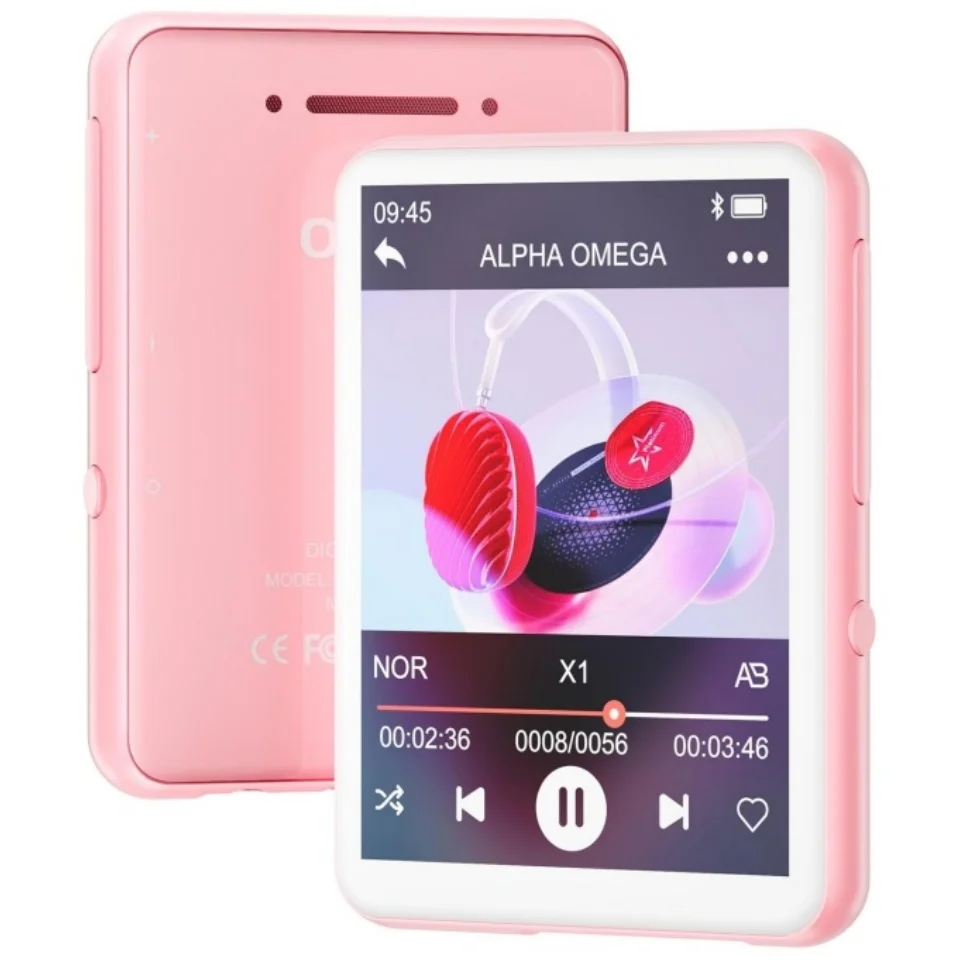 128GB Bluetooth 5.4 MP3 Player, Portable MP3 Player with Speaker, 2.4 ...
