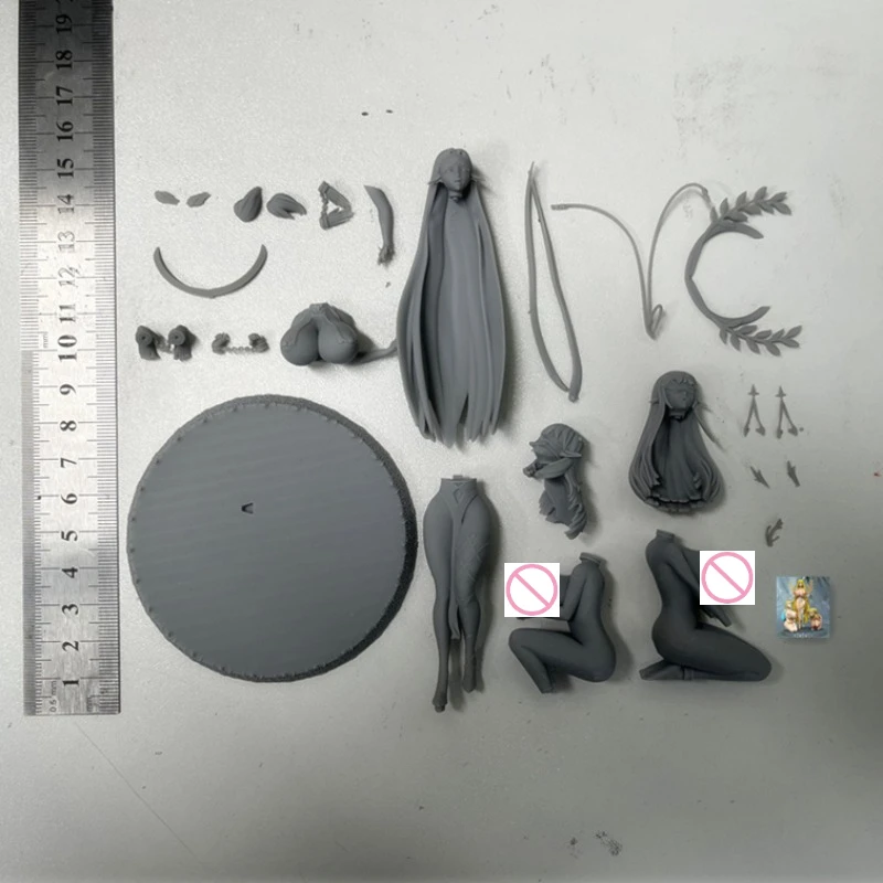 1-24-Scale-Resin-Figure-Model-Kit-Cartoon-Cute-Elf-Fantasy-Hobby ...