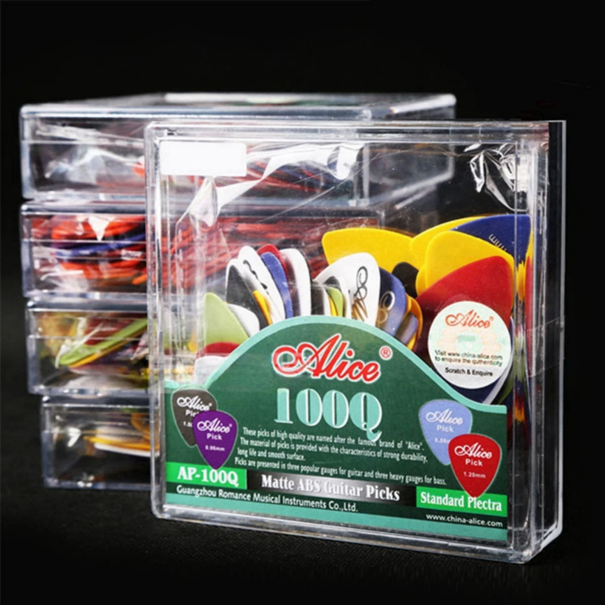 Multicolor-Guitar-Picks-50-100-Pieces-Mixed-ABS-Premium-Plastic-Guitar ...