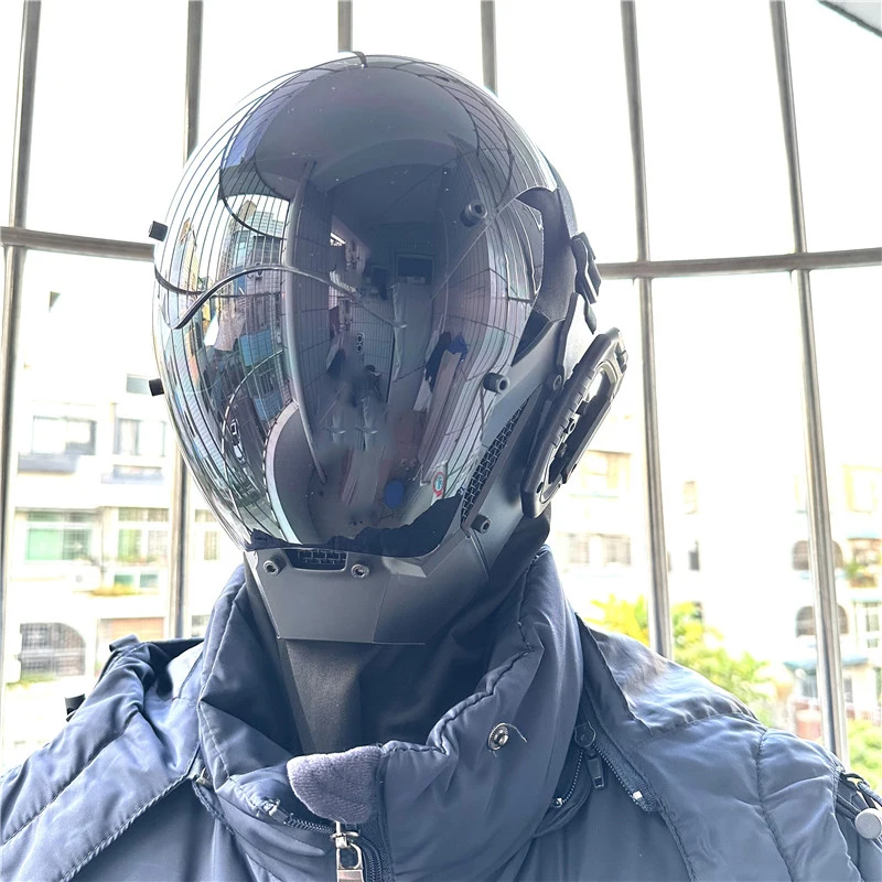 Mechanical Sci-fi Cyber Punk Cosplay Masks Personalized Army Mask ...