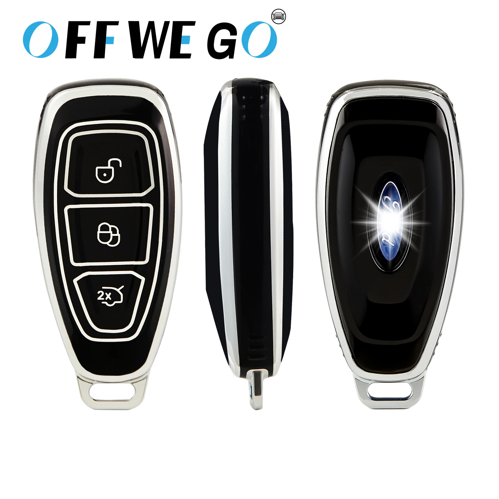 3-Buttons-Car-Key-Case-For-Ford-C-Max-Mondeo-Kuga-Fiesta-Titanium-Ford ...