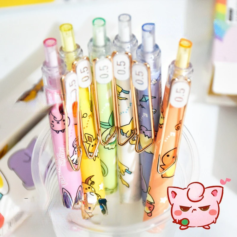 Kawaii-Pokemon-Anime-Press-Gel-Pen-Jigglypuff-Charmander-Jirachi-Quick ...