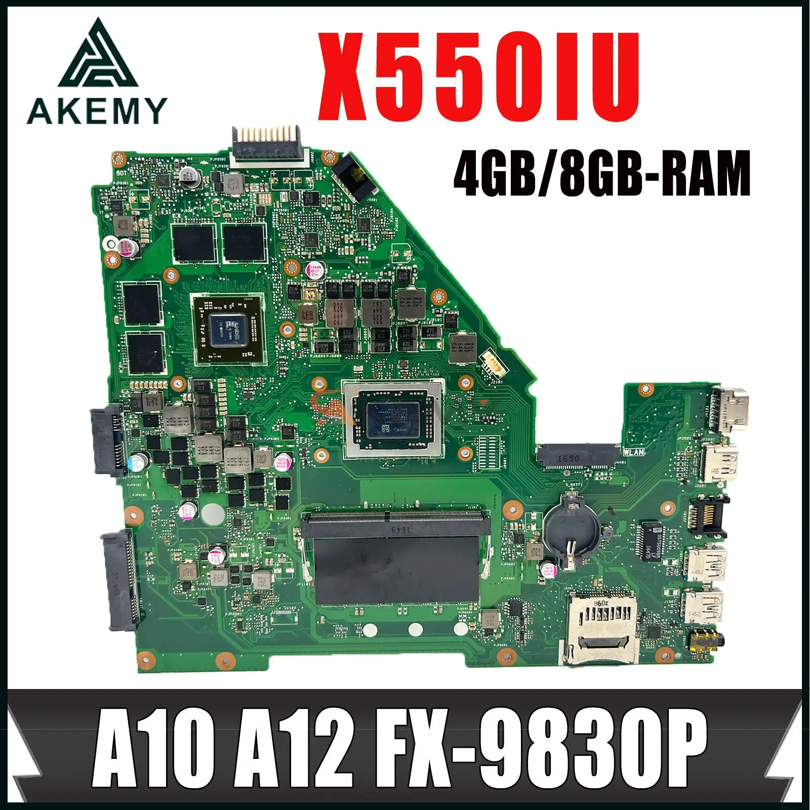 X550IU Laptop Motherboard With For ASUS X550I X550IU X550IK VX50I ...