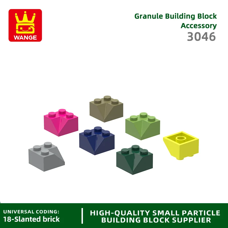 Wange-70Pcs-lot-3046-Concave-Corner-Roof-Building-Blocks-MOC ...