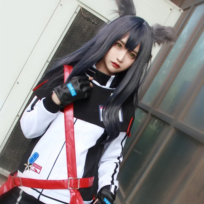 game-Arknights-Cosplay-Costume-Cos-Texas-Cosplay-Halloween-Party-High ...