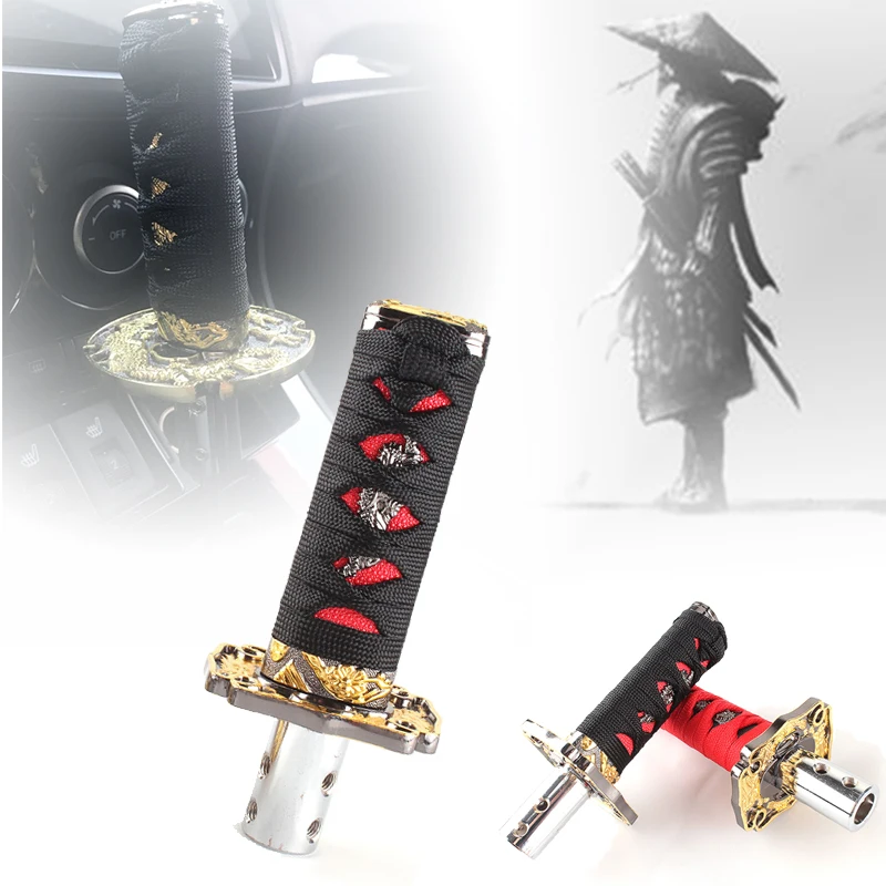 Universal Car Accessories 100mm Jdm Katana Samurai Sword Shift Knob ...