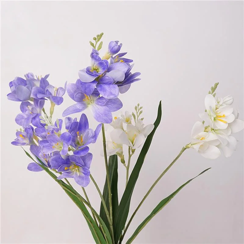 64cm-Simulated-Flower-Colorful-Orchid-Flower-Artificial-Plants-Home ...