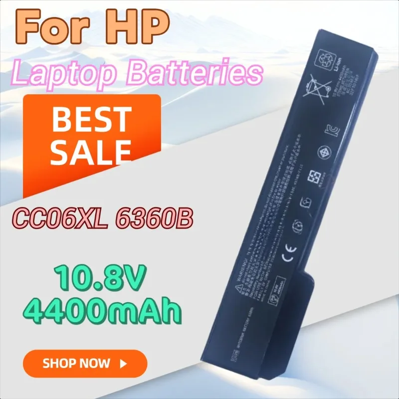 New CC06XL Laptop Battery 10.8V 4400mAh for HP HSTNN-I91C HSTNN-LB2H ...