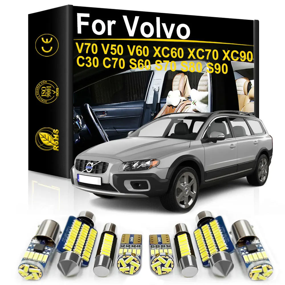 Car-LED-Interior-Light-For-Volvo-V70-V50-V60-XC60-XC70-XC90-C30-C70-S60 ...