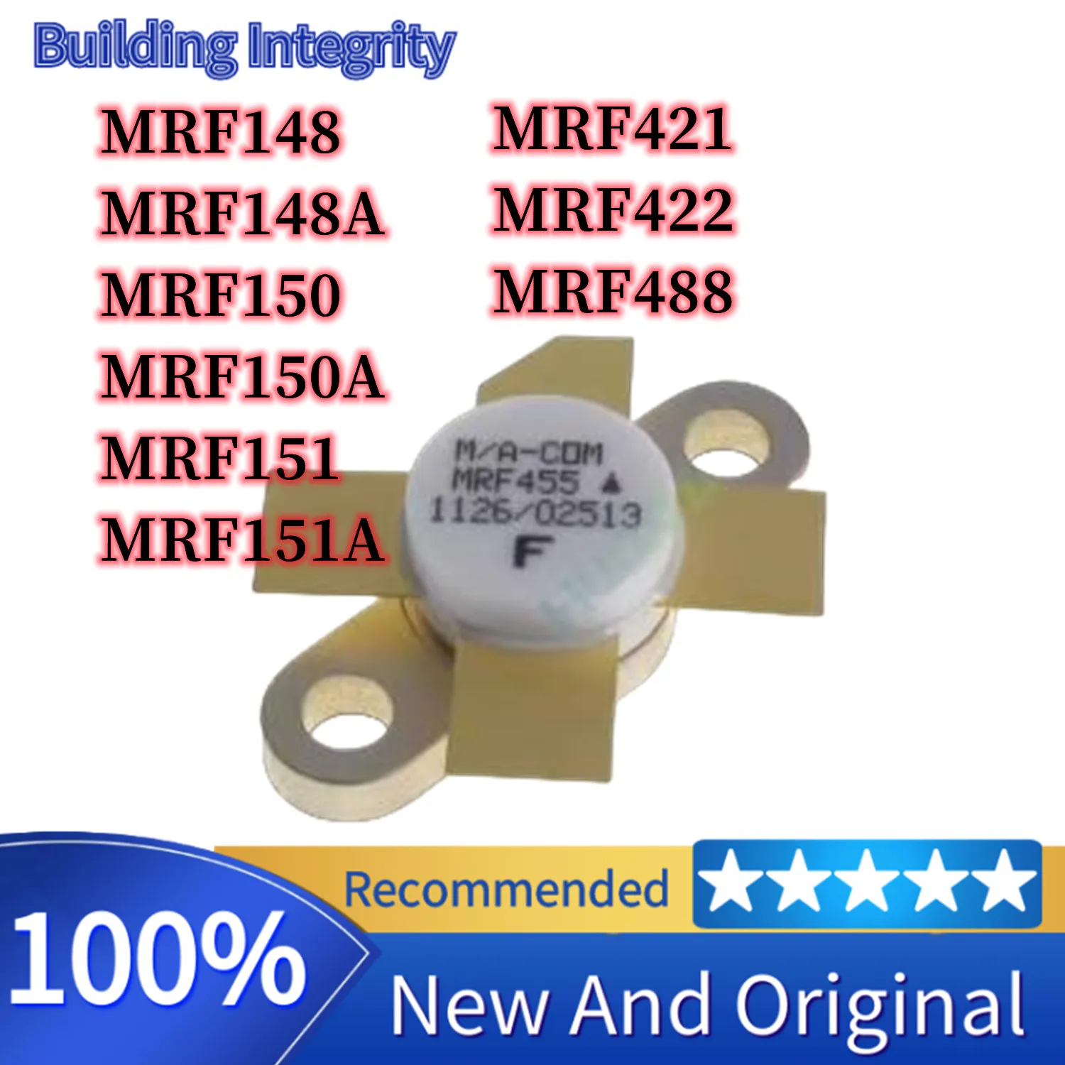 100-New-original-MRF148-MRF148A-MRF150-MRF150A-MRF151-MRF151A-MRF421-MRF422-MRF488-RF-Power-FET ...