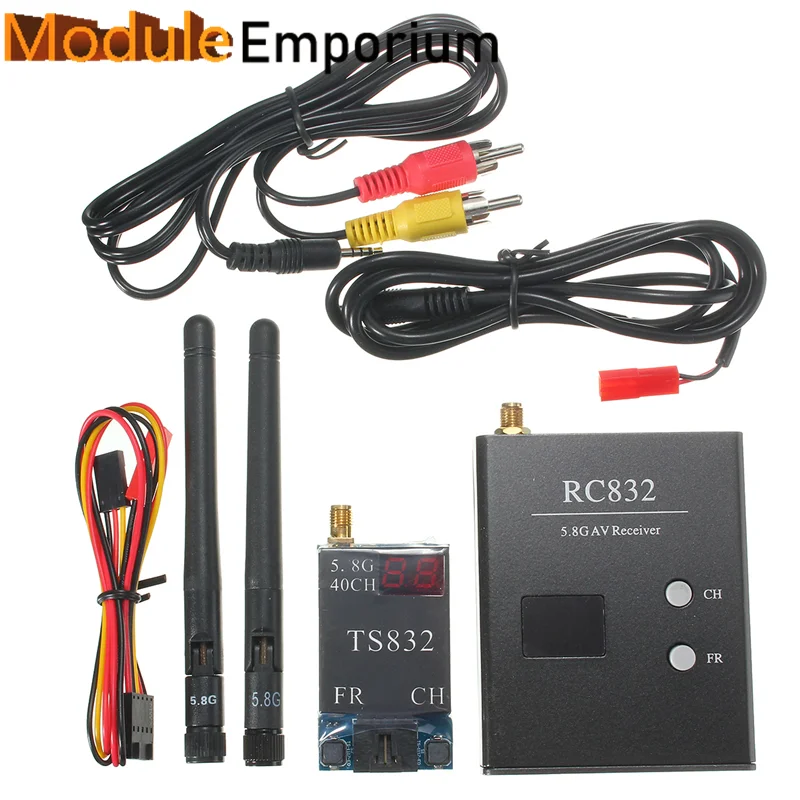 Piezas y accesorios transmisor inalámbrico AV, receptor TS832, RC832 ...