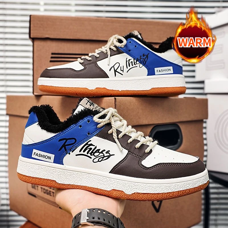 WEH-Skateboard-shoes-Men-winter-Platform-Male-Casual-Sneakers-Men-Board ...