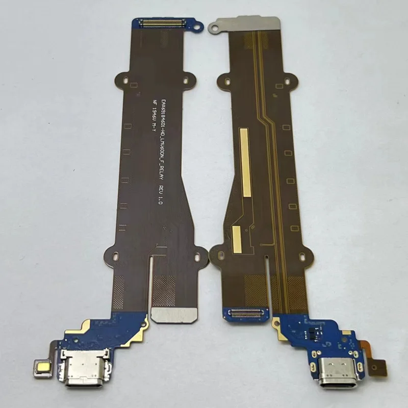 Conector de carga USB para LG piezas, Cable flexible para LG LM V600 ...