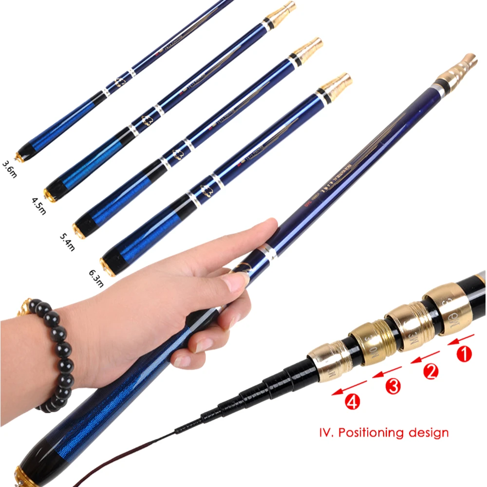 3-6M-6-3M-Portable-Adjustable-Positioning-Fishing-Rod-Telescopic-Ultra ...