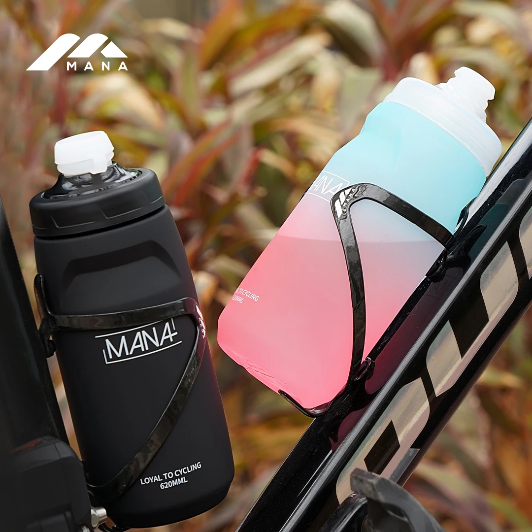 MANA Bicycle Water Bottle 620ML Push-on Ultralight Leak-Proof Odourless ...