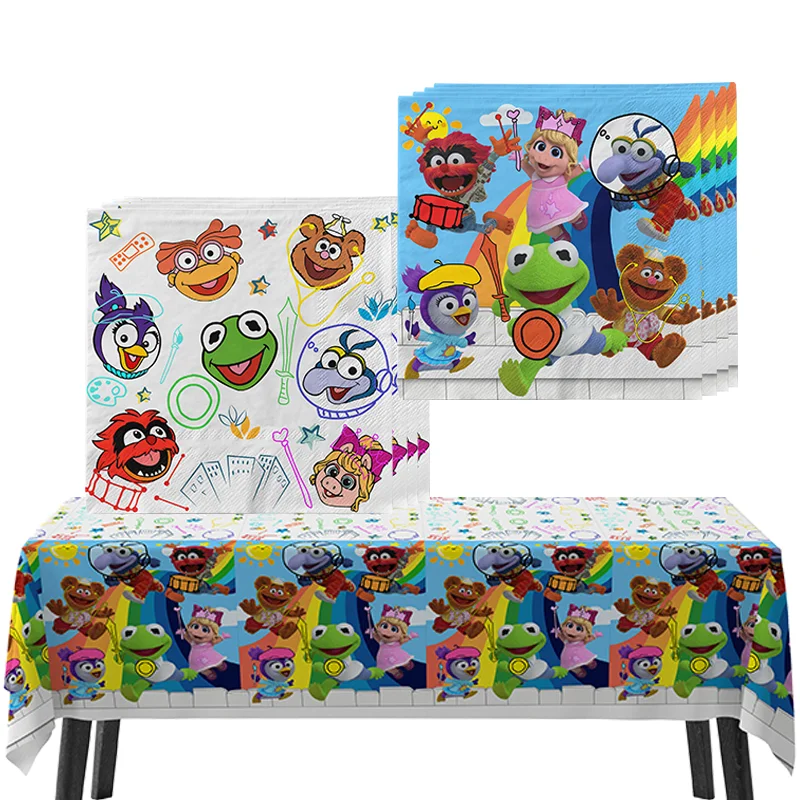 Disney-series-MUPPET-BABIES-theme-Party-supplies-Cartoon-tablecloth ...