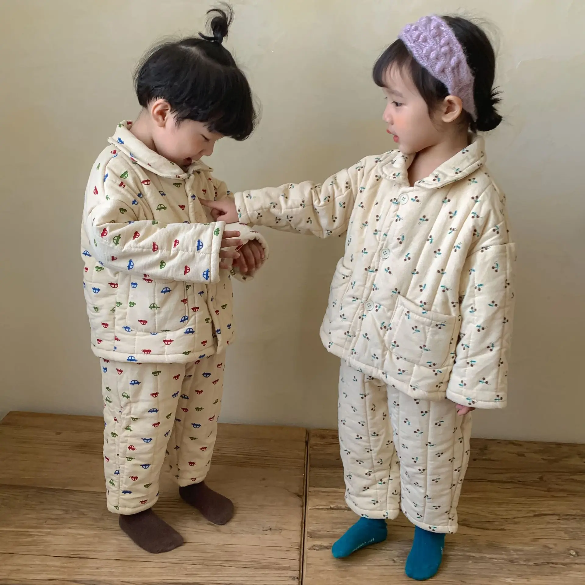 Kids Wearing Pajamas
