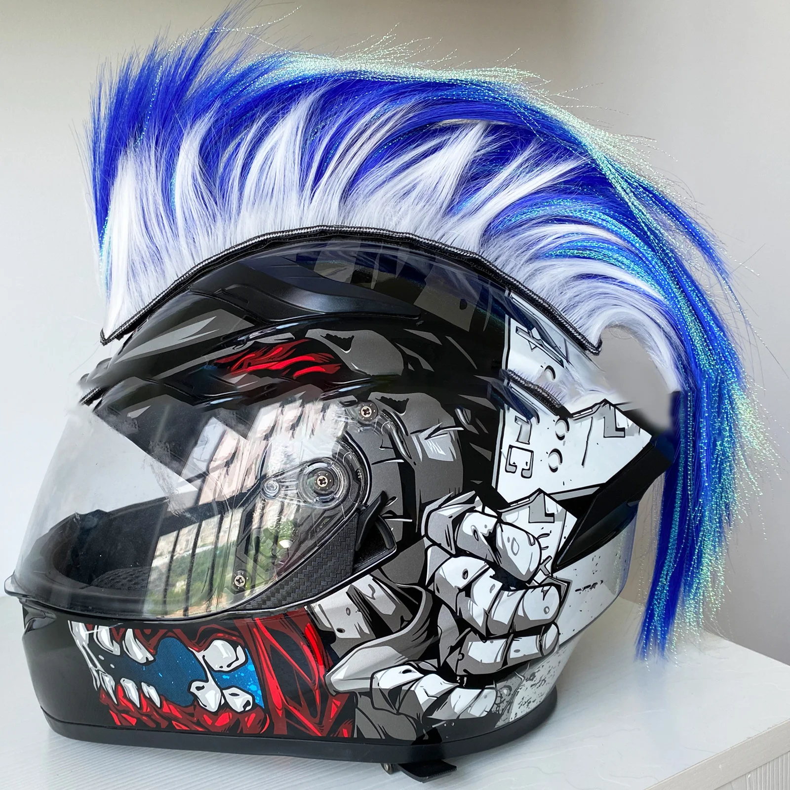 Cool Motorcycle Helmets With Mohawks