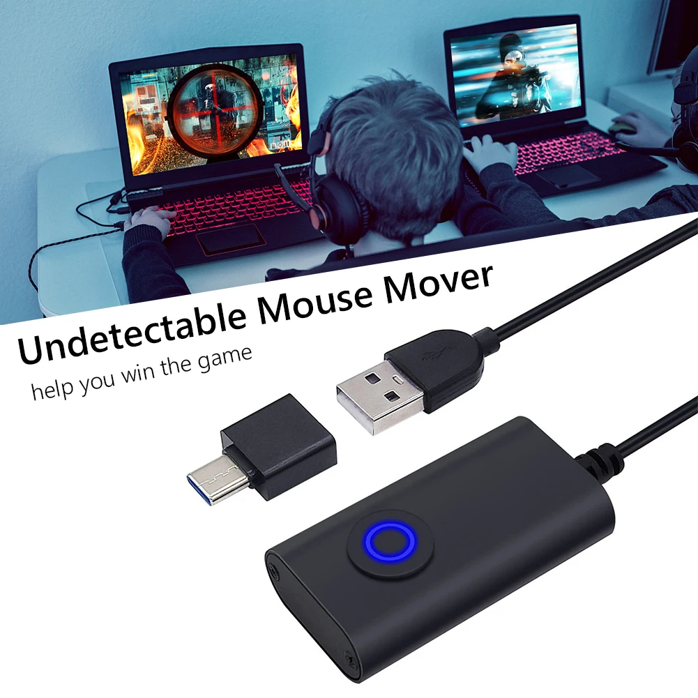 2-in-1-USB-Type-C-Mouse-Jiggler-Drive-Free-Automatic-Computer-Mouse ...