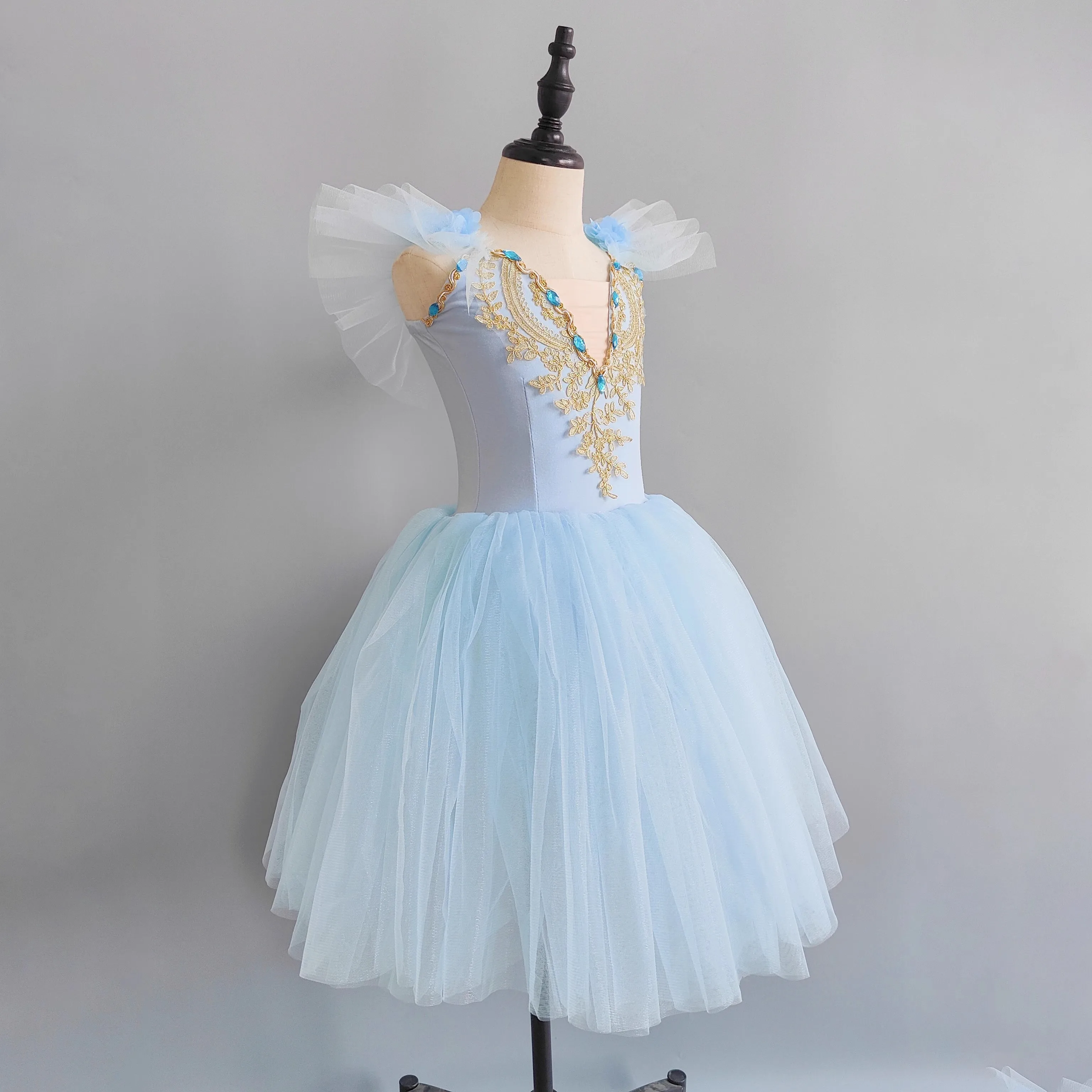 2024-New-Girls-Ballet-Skirt-Childrens-Professional-Ballet-Costume ...