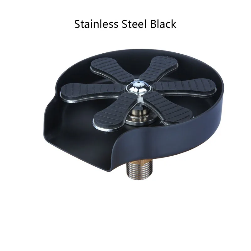 Kitchen-Cup-Washer-Black-Brushed-Gold-High-Pressure-Glass-Cup-Washer ...