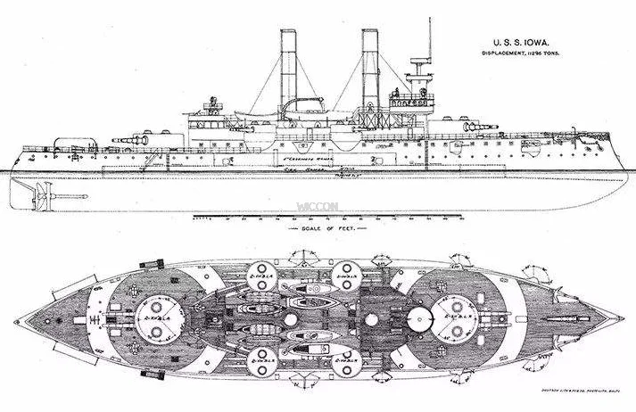 1-700-WWI-USS-Iowa-Ex-Dreadnought-BB-4-Hobby.png
