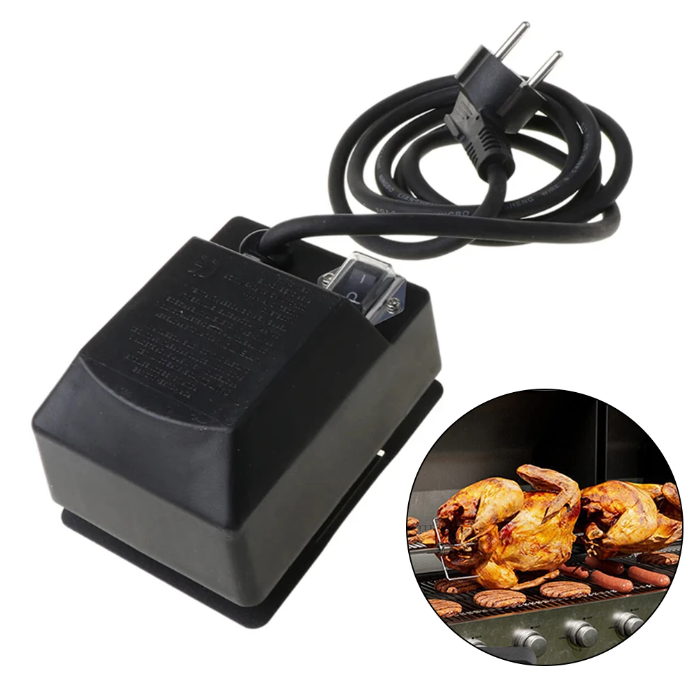 Electric-BBQ-Rotisserie-Motor-Universal-Grill-2-5-3rpm-Rotary-Speed-Max ...