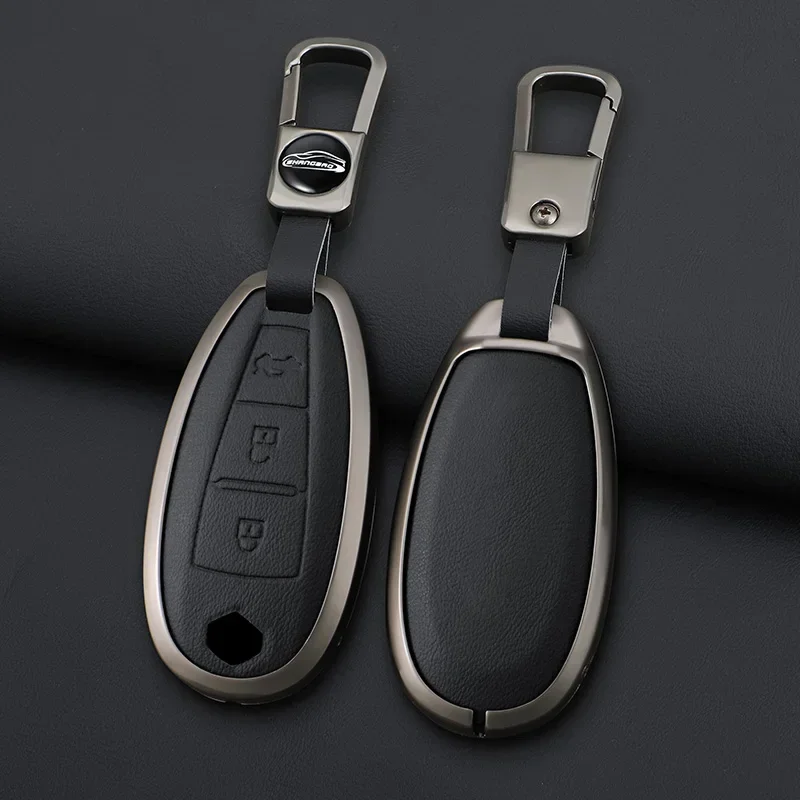 Car-leather-zinc-alloy-key-case-For-Suzuki-S-Cross-eitrga-Swift-car-key ...